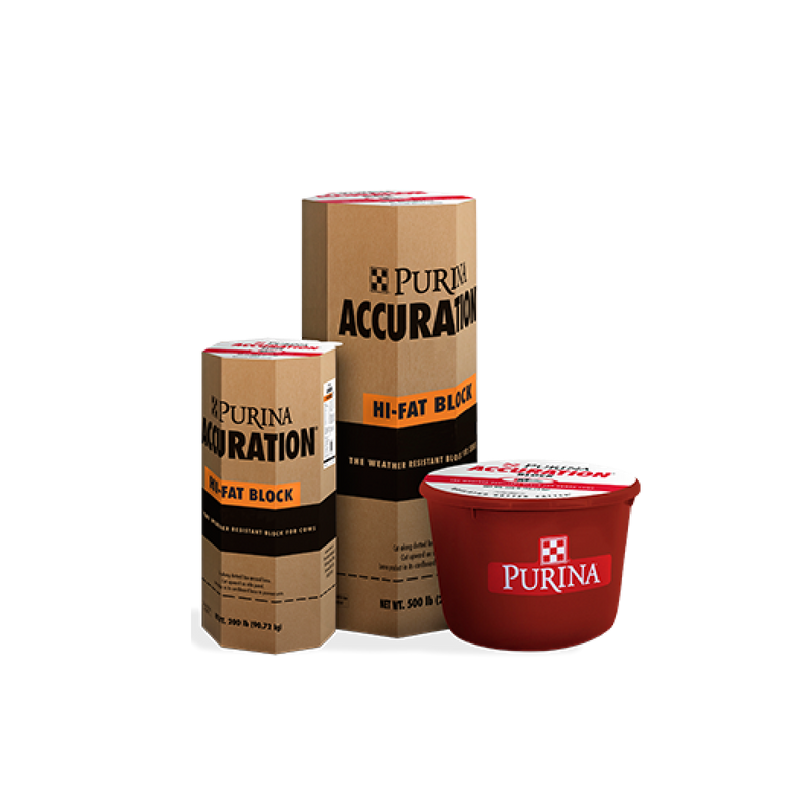 Purina Accuration Hi-Fat Block - North Fulton Feed & Seed