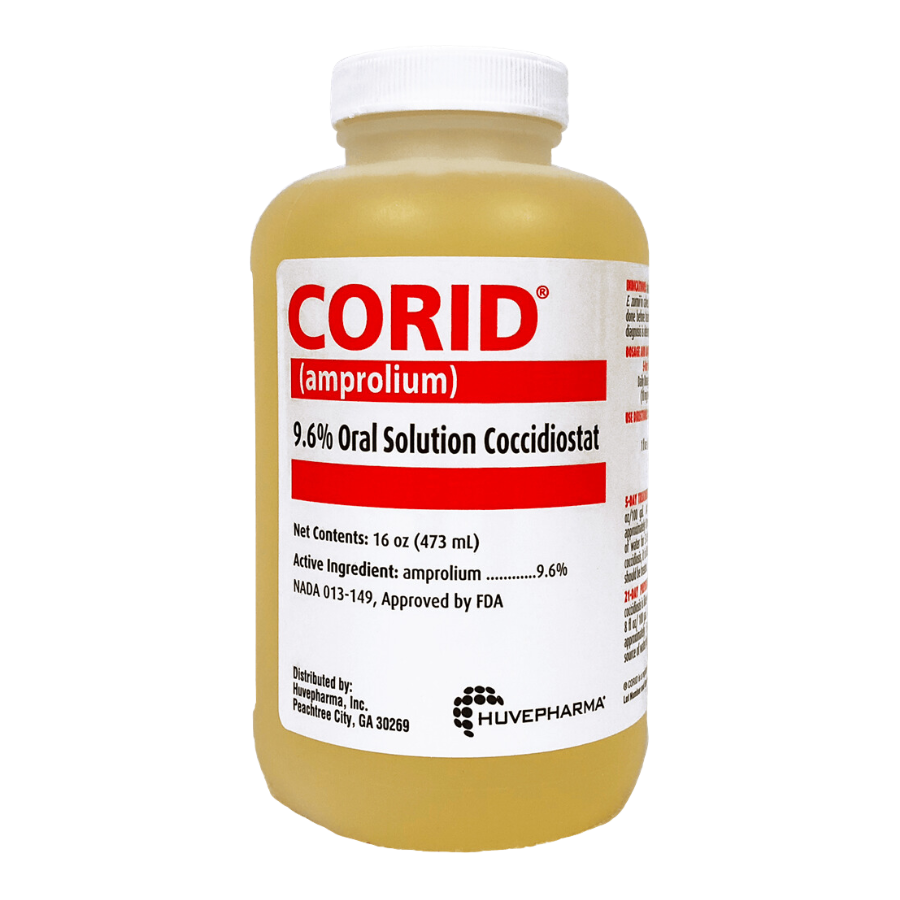 Huvepharma Corid 9.6% Oral Solution - North Fulton Feed & Seed